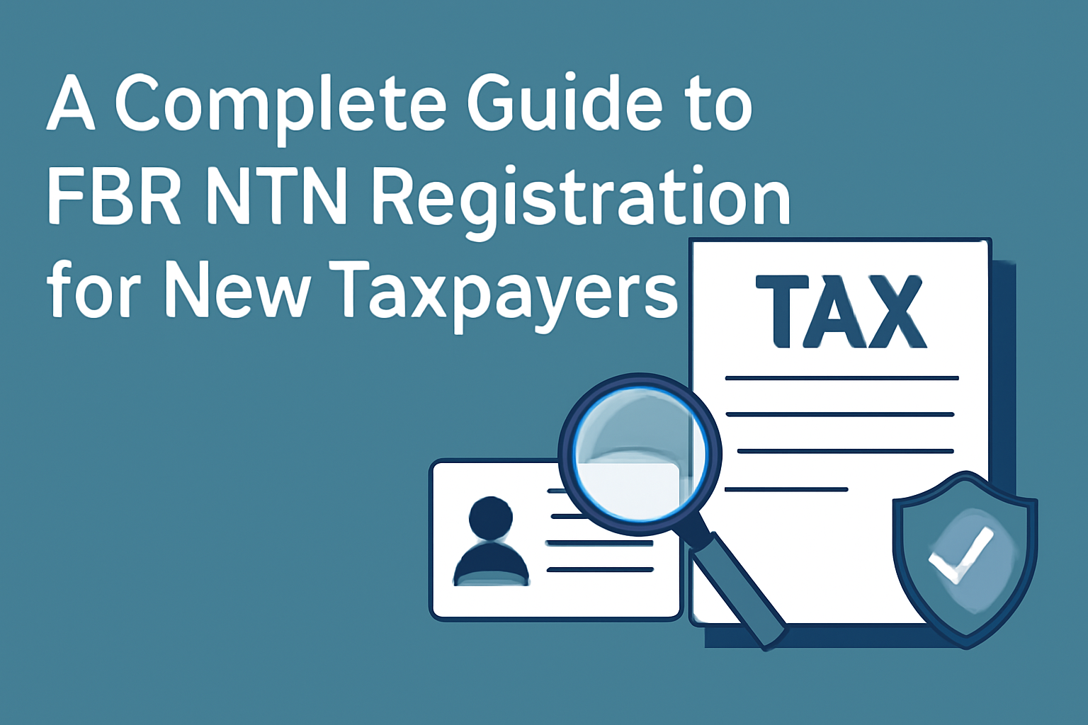 A Complete Guide to FBR NTN Registration for New Taxpayers - Libra Tax Consultant & Legal Advisor